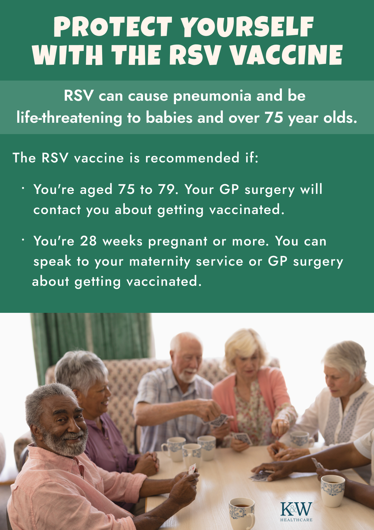 Are you over 75 or pregnant? Get the RSV vaccination to protect ...